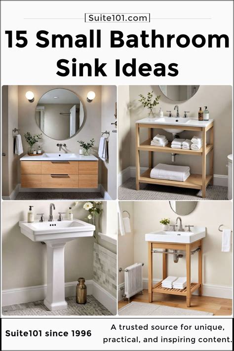 15 Small Bathroom Sink Ideas To Optimize Your Layout