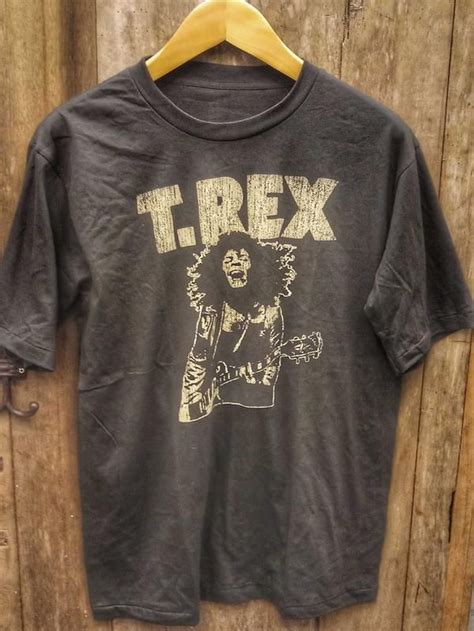 T REX 100 Cotton Vintage Types Of Cotton Fabric Vintage Band