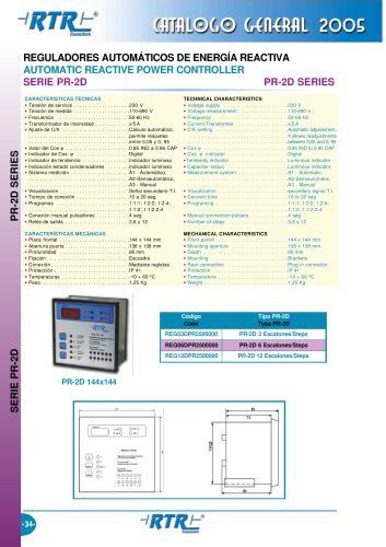 All Rtr Energía Catalogs And Technical Brochures