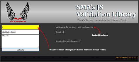 JavaScript Form Validation Library By Smabukhari CodeCanyon