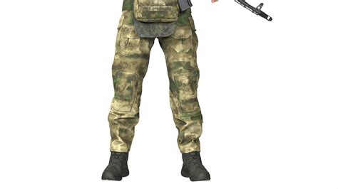 3d Model Russian Soldier Pmc Character Vr Ar Low Poly Cgtrader