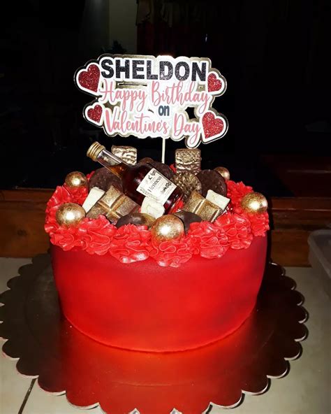 Happy Birthday Sheldon Topper Done By Cake Temptations Facebook