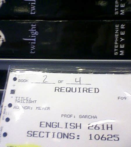 College Required Reading Fail