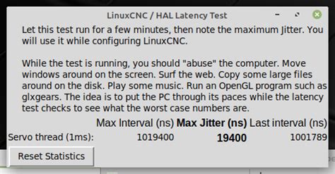 Question About Latency Linuxcnc