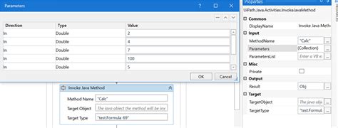 How To Pass Parameterslist Instead Of Parameters In Invoke Java Code
