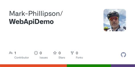 github mark phillipson webapidemo