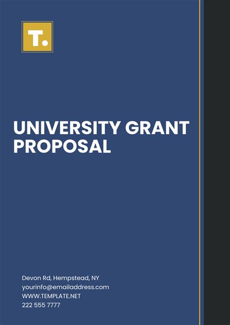 Free Grant Proposal Layout Template To Edit Online