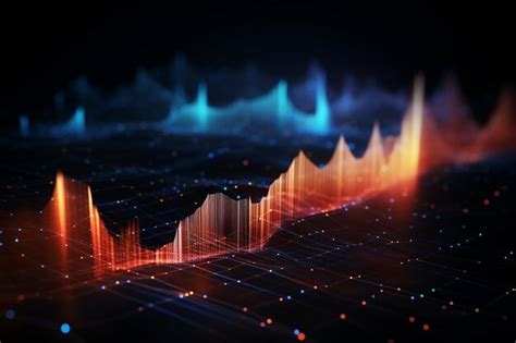 Premium Photo New Age Of Data Visualization Data Science And Visual Management Design Concept