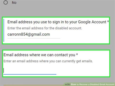 How To Recover A Disabled Gmail Account Steps With Pictures