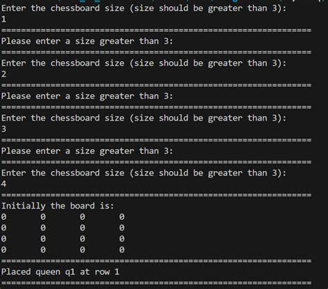 Improved N Queen C Program With Formatted Output · Issue 1