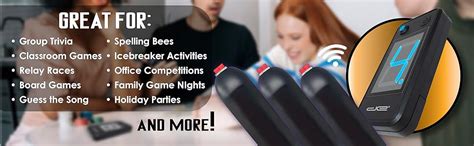 Digital Energy Wireless Handheld Game Buzzer System