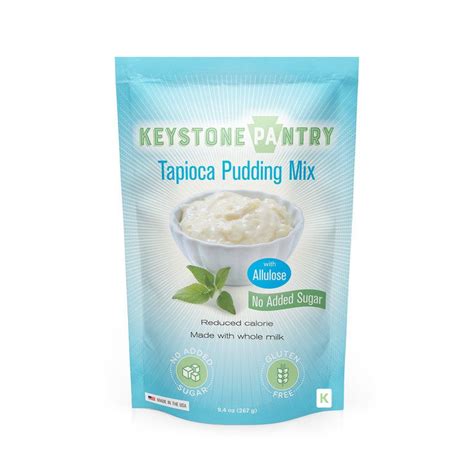 Tapioca Pudding Mix Vanilla Keto Gf Allulose