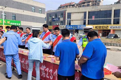 【在知爱建 安全生产】小营街道开展“安全宣传咨询日”活动应急知识群众