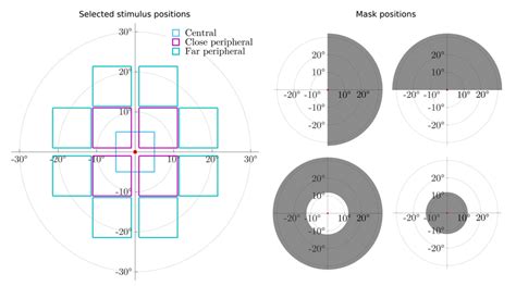 On The Left Side All Used Stimulus Positions For Data Collection Are Download Scientific