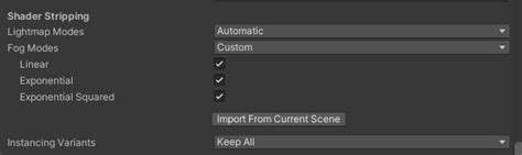 fog missing in windows build version working fine in editor r unity3d