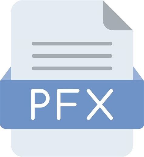 Pfx File Format Line Icon 28643540 Vector Art At Vecteezy