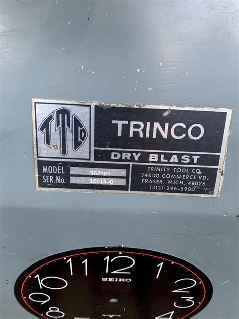 Trinco 36 Bp2 Sand Blasts Machines Machine Hub