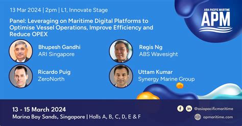 Asia Pacific Maritime Apm On Linkedin Apm Apm Asiapacificmaritime