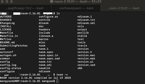 Macos上交叉编译ffmpeg及安装ffmpeg工具 Ew帮帮网