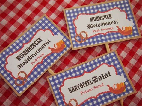 Oktoberfest Party Ideas Beer Bratwurst Bretzel N