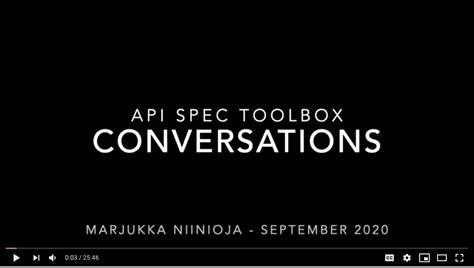Talking About The Importance Of Api Specifications With Marjukka