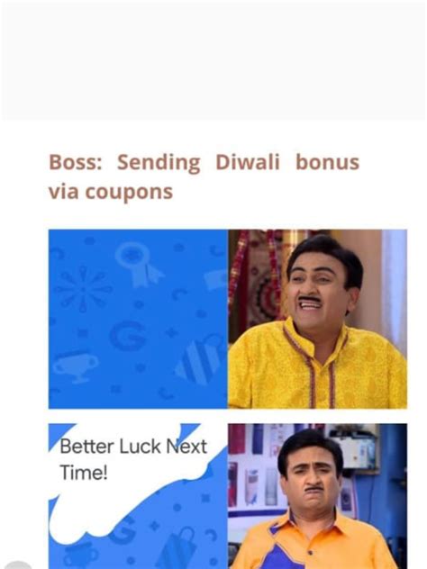 Hilarious Diwali Bonus Memes You Can Send To Boss Times Now