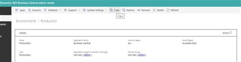 How To Copy Companies And Setup A Sandbox Environment In Microsoft Dynamics 365 Business Central