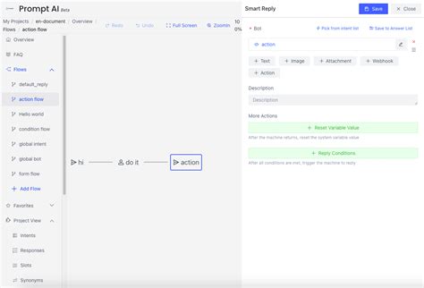 自定义 Action Prompt Ai Document