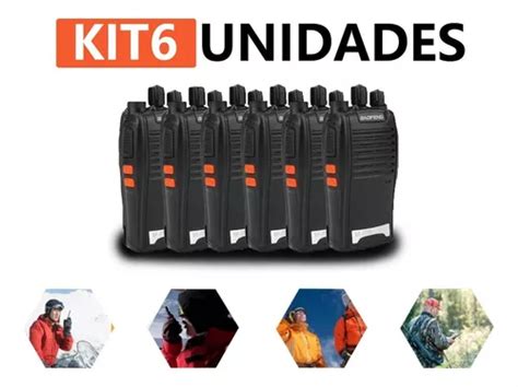 Kit Radios Comunicador Baofeng s Profissional Ht Uhf Frete grátis
