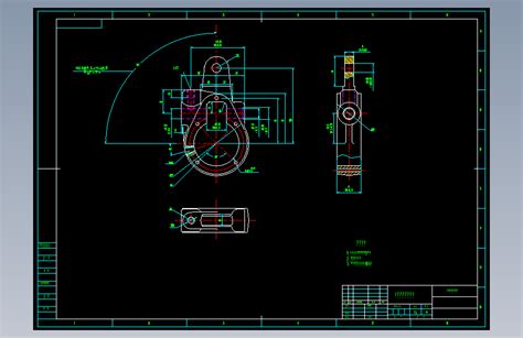 Ca10b前刹车调整臂外壳工艺和钻扩铰5×φ4 3孔夹具设计 Autocad 2007 模型图纸下载 懒石网