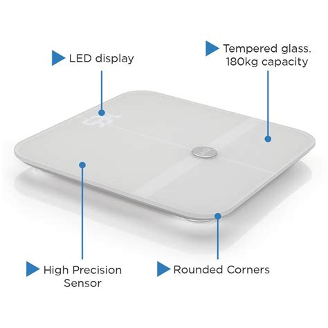 Smart Electronic Bathroom Scale With Body Composition