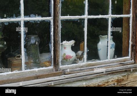 Historic Farmstead At The Olmstead State Park In Washington State Stock