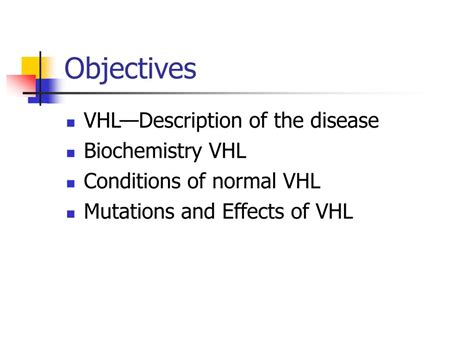 Ppt Von Hippel Lindau Syndrome Vhl Powerpoint Presentation Free
