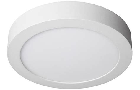 Plafon Led Redondo Con Base 24w Fría Candela 7264