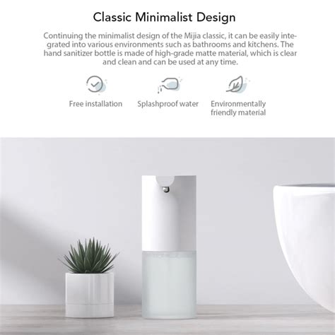 Xiaomi Mijia soap Dispenser soap foam dispenser with soap