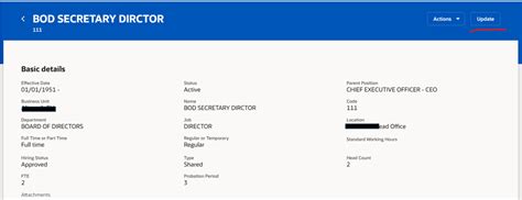 Redwood Update Correct Position Page Stuck On Loading — Cloud Customer Connect