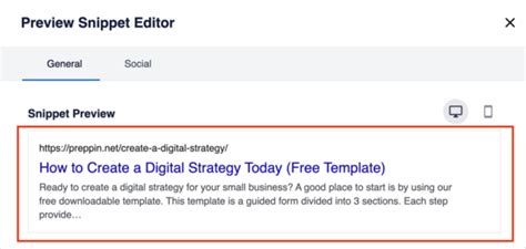How To Use The Google Snippet Preview To Boost Your SEO