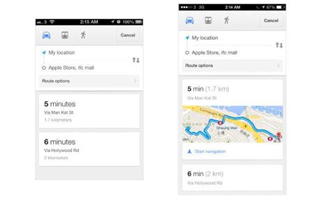 Google Maps For IOS Update Speeds Access To Navigation Adds New Languages AppleInsider