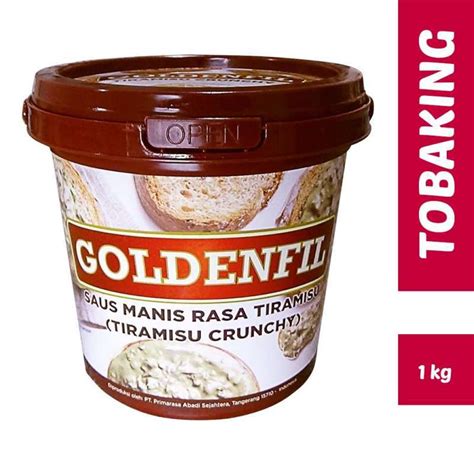 Jual GOLDENFIL Tiramisu Crunchy Kg Selai Saus Asam Manis Rasa Tiramizu Di Seller Tobaking Murah