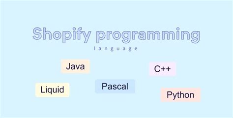 what is the shopify programming language heycarson blog