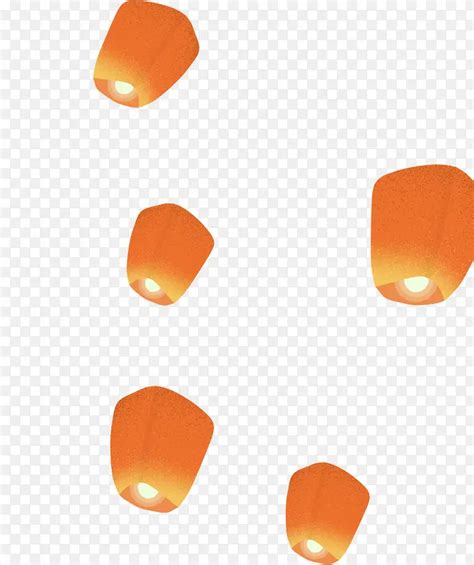 卡通手绘夏日夜晚放孔明灯png图片素材下载图片编号7796906 Png素材网