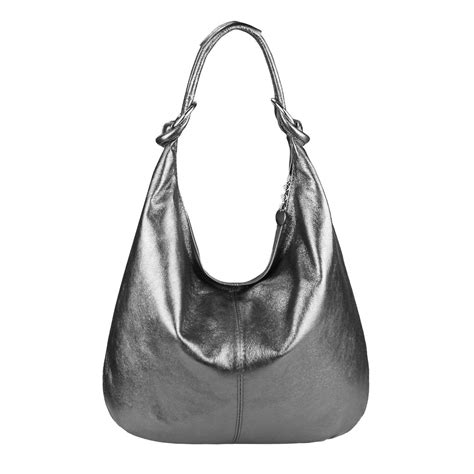 ITALY DAMEN Echt LEDER HAND TASCHE Schultertasche Shopper Umhängetasch