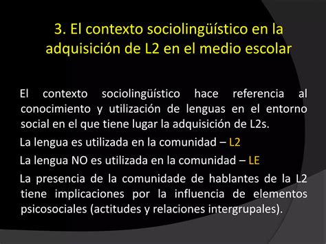 Las Variables Contextuales Ppt