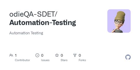 Github Odieqa Sdetautomation Testing Automation Testing