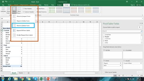 Excel Pivot Table