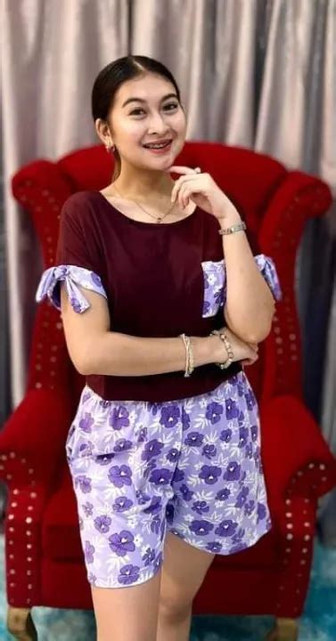 Ladies Summer Outfit Terno Shorts Lazada Ph