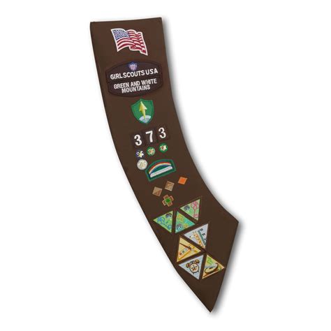 Image Girl Scout Brownie Sash Girl Scout Wiki