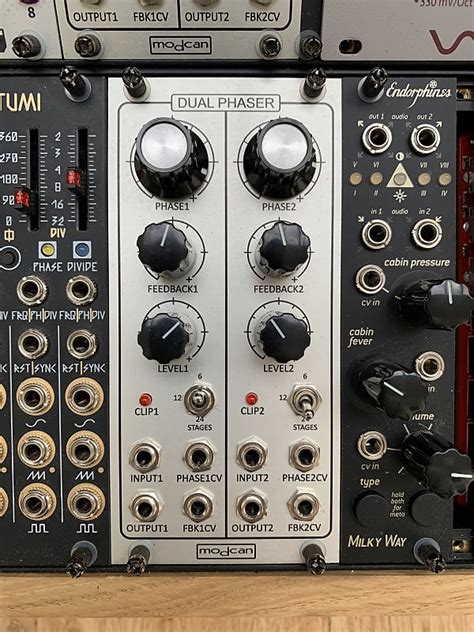 Modcan Dual Phaser Reverb