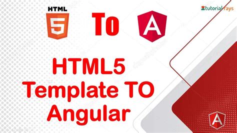4 HTML5 Templatet To Angulr 12 13 Angular 13 Tutorial For Beginners YouTube