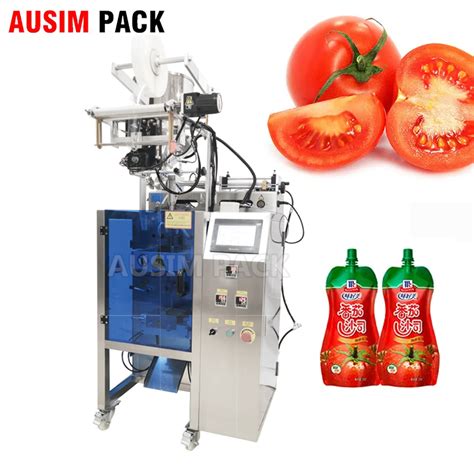 Automatic 4 Lane Irregular Shaped Sachet Liquid Gel Packing Machine